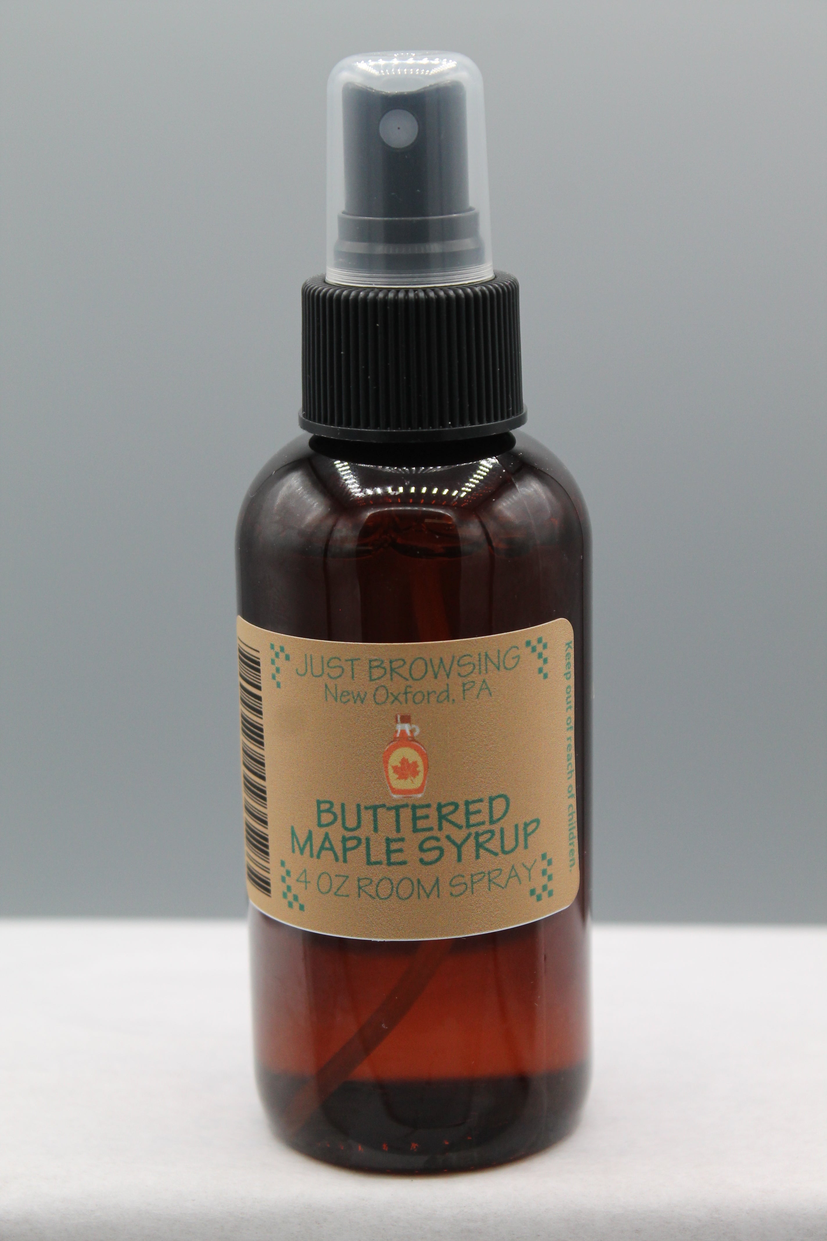 Buttered Maple Syrup Room Spray, 4oz – Just Browsing